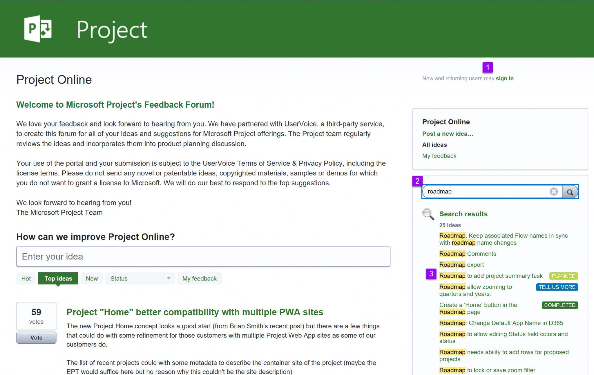 Microsoft project roadmap now officially released - Sensei Project ...