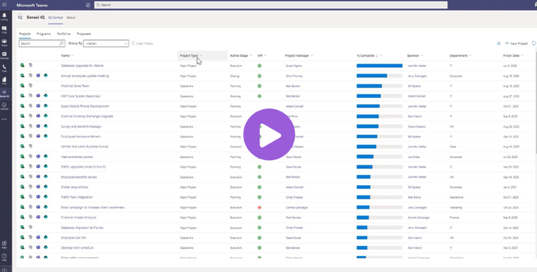 Microsoft Teams and Altus Project - Sensei Project Solutions